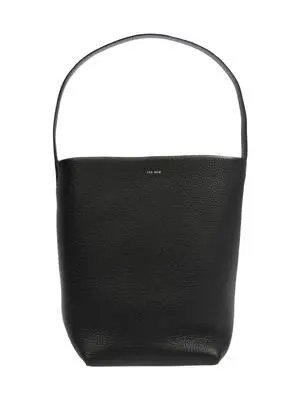 THE ROW Park Tote Medium Leather Tote - Black