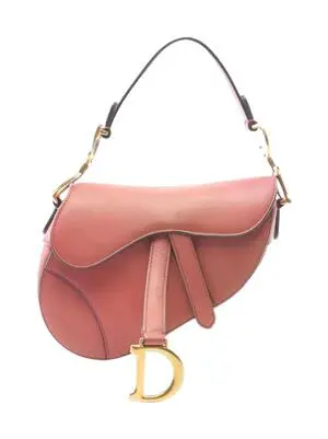 Dior Christian Dior Saddle Mini Shoulder Bag Red