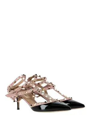 Valentino Garavani Rockstud Caged Pumps - Black