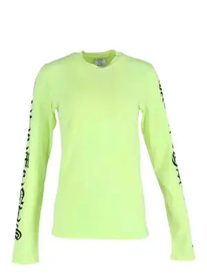 Vetements Long Sleeve T-shirt - Green