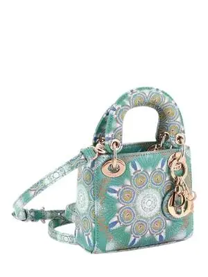 Dior Lady Micro Crossbody Bag - Blue
