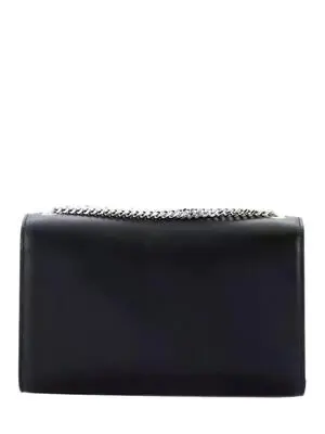 Saint Laurent Classic Monogram Tassel Leather Medium Crossbody Bag - Black