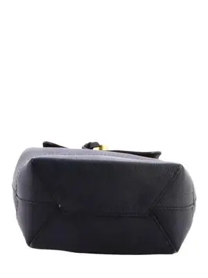 LOUIS VUITTON Lockme Leather Mini Backpack - Black