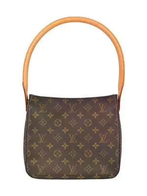 LOUIS VUITTON Monogram Canvas Looping Mm Tote Bag - Brown
