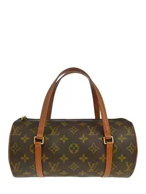 LOUIS VUITTON Monogram Papillon 26 Tote Bag - Brown