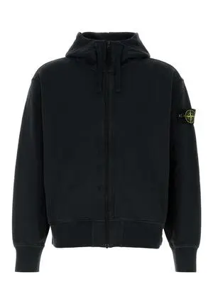 Stone Island Cotton Sweatshirt - Black