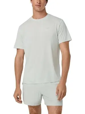 Vuori Strato Breath Short Sleeve Tee In Black - Breeze
