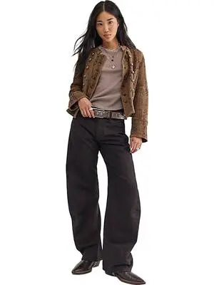AGOLDE AGOLDE Spiral Twisted Seam Jeans Deep Roast