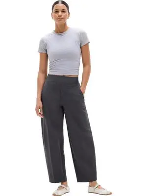 Athleta Endless High Rise Barrel Pant - Ash