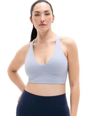 Athleta Transcend Longline Bra D-dd - Blue Star