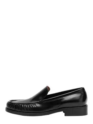 Acne Studios Leather Loafers - Black