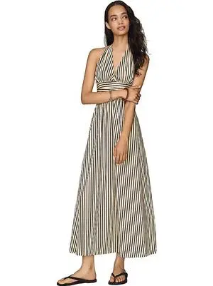 Faithfull The Brand Lido Cotton Maxi Dress - Sand