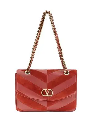 Valentino Garavani Djuna Shoulder Bag - Red
