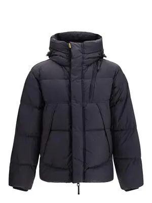 PARAJUMPERS Hooded Down Puffer Jacket - Black