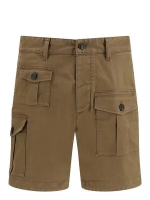 Dsquared2 Cargo Shorts - Brown