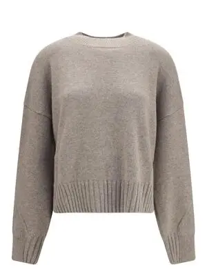 Malo Malo Cashmere Crew Neck Sweater Cream