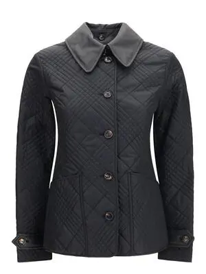 Burberry Fernleigh Quilted Nylon Jacket - Black