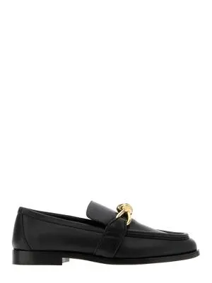 Bottega Veneta Leather Loafers - Black
