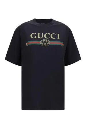 GUCCI Gucci Cotton Silk Jersey T-Shirt