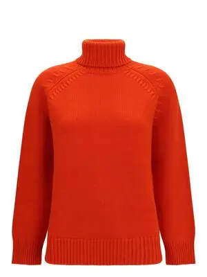 P.a.r.o.s.h Cashmere Turtleneck Sweater - Red