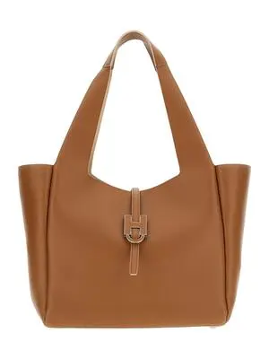 Hogan Trend Tote Bag - Beige