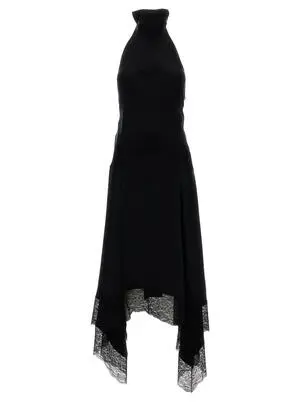 Andamane Tish Lingerie Maxi Dress - Black