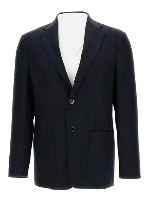 Barena Venezia Borgo Flan Single-breasted Jacket - Blue