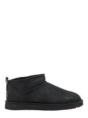 UGG Ultra Mini Classic Ankle Boots - Black