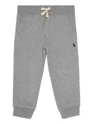 Ralph Lauren Logo Embroidered Track Trousers - Gray