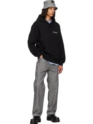 Carhartt Work In Progress Hooded Stamp Sweatshirt - Black