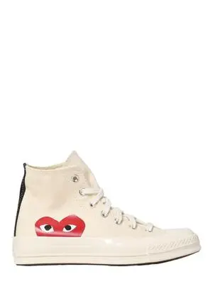 CONVERSE Comme Des Garçons Play X High Top Trainers - White