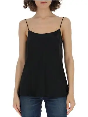 Vince Metallic Vest - Black