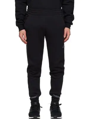 ADIDAS ORIGINALS Adidas Gameday Logo Patch Track Pants - Black