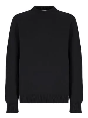 LANEUS Knitted Jumper - Black