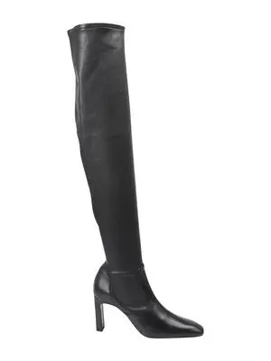 TOTEME Over-the-knee Zip-up High Heel Boots - Black