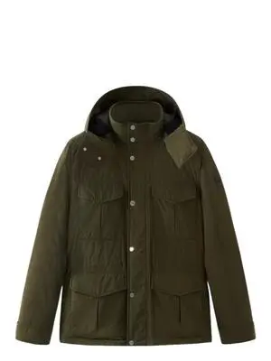 Woolrich Hooded Down Jacket - Black