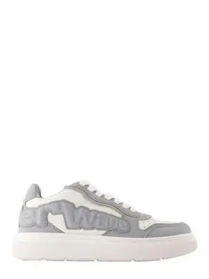 Alexander Wang Puff Pebble Sneakers - White/grey