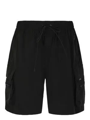 REPRESENT Drawstring Bermuda Shorts - Black
