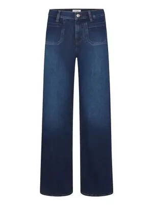 FRAME Le Slim Palazzo Belt Loop Jeans - Savior