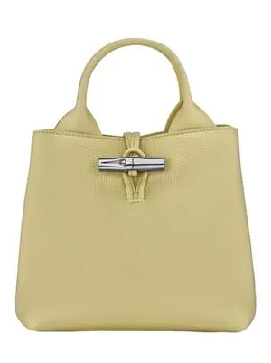 Longchamp Le Roseau S Top Handle Bag - Pistachio
