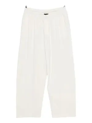 Emporio Armani Elasticated Track Pants - White