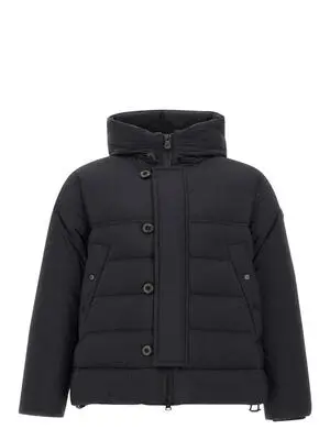 Peuterey Eddie Hooded Down Jacket - Black