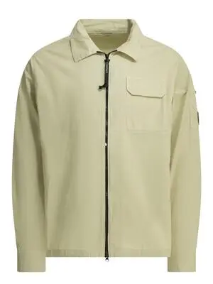 C.P. COMPANY Long Sleeve Zip Jacket - Beige