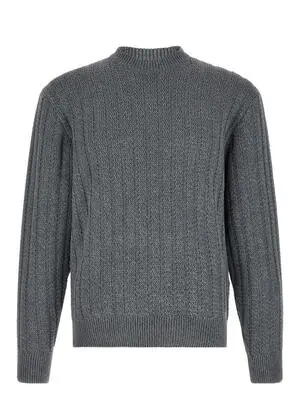 Hugo Boss Cotton Sweater - Gray