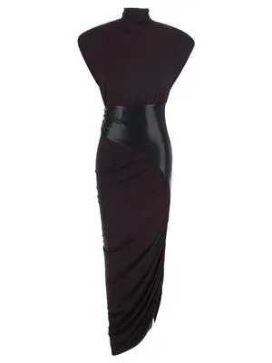 Andamane Ursula Draped Midi Dress - No
