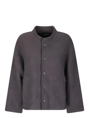 Labo.art Band Collar Casual Jacket - Black