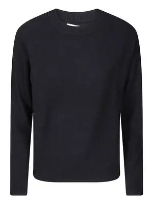 SAMSOE SAMSOE Boston O-neck Sweater - Black