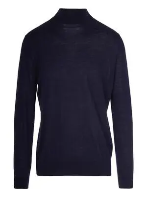 BALLANTYNE Fine-knit Roll-neck Jumper - Black