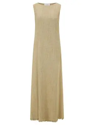 INTO THE EAST Into The East Sleeveless Maxi Dress