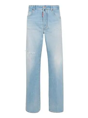 Dsquared2 Super Bleached Stretch San Diego Jeans - Blue